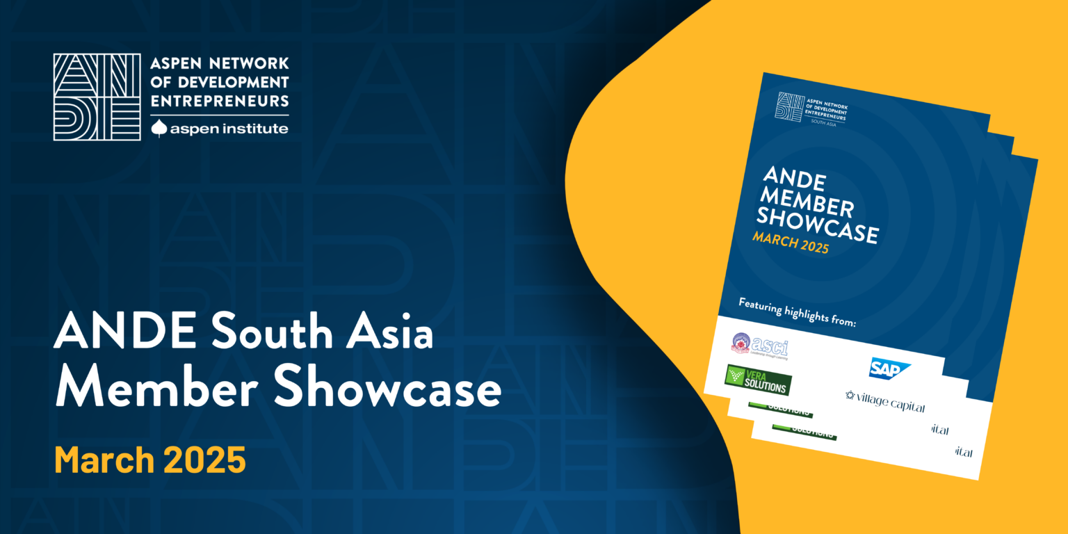 ANDE South Asia Showcase - ANDE