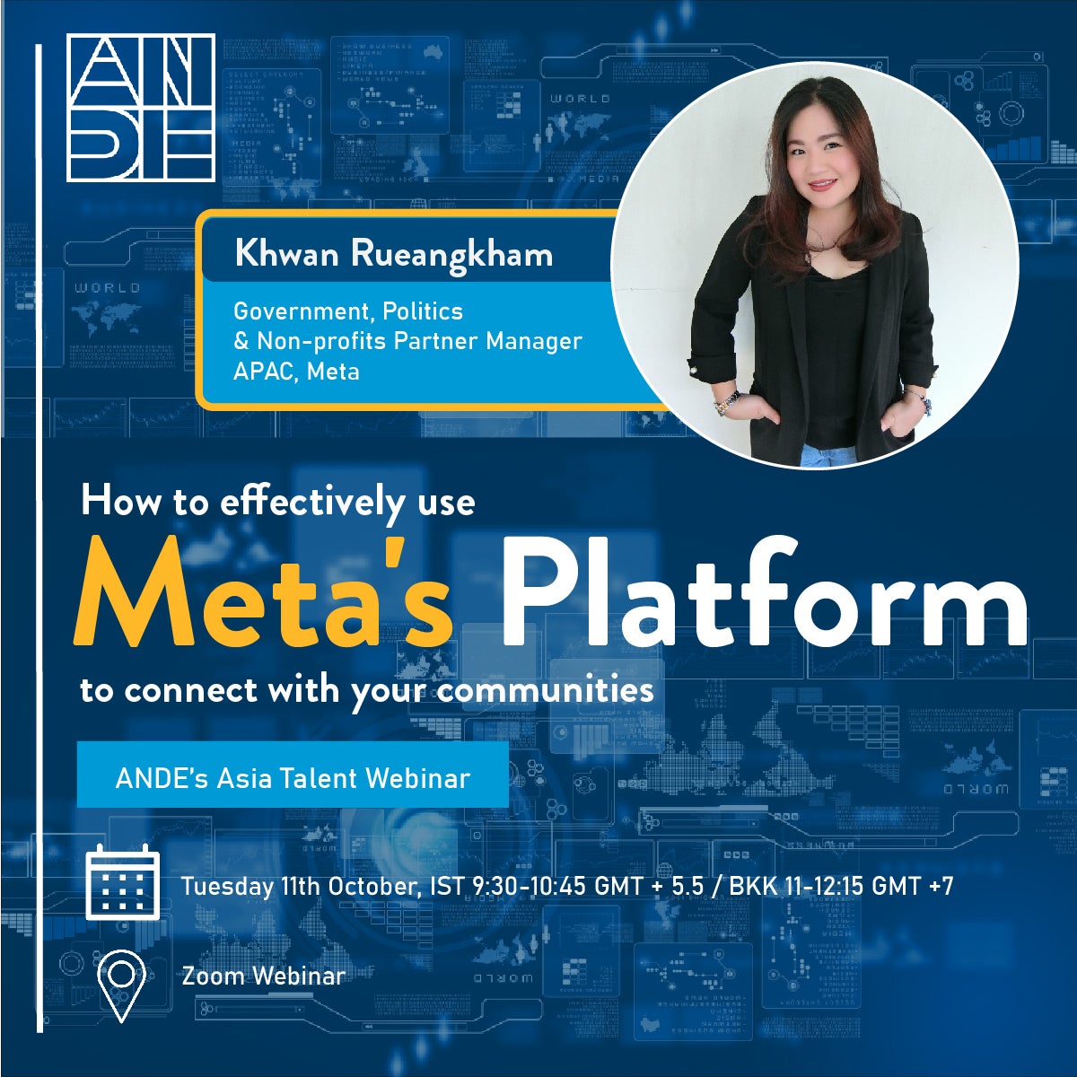 ANDE's Asia Talent Webinar Series Session 2 - ANDE