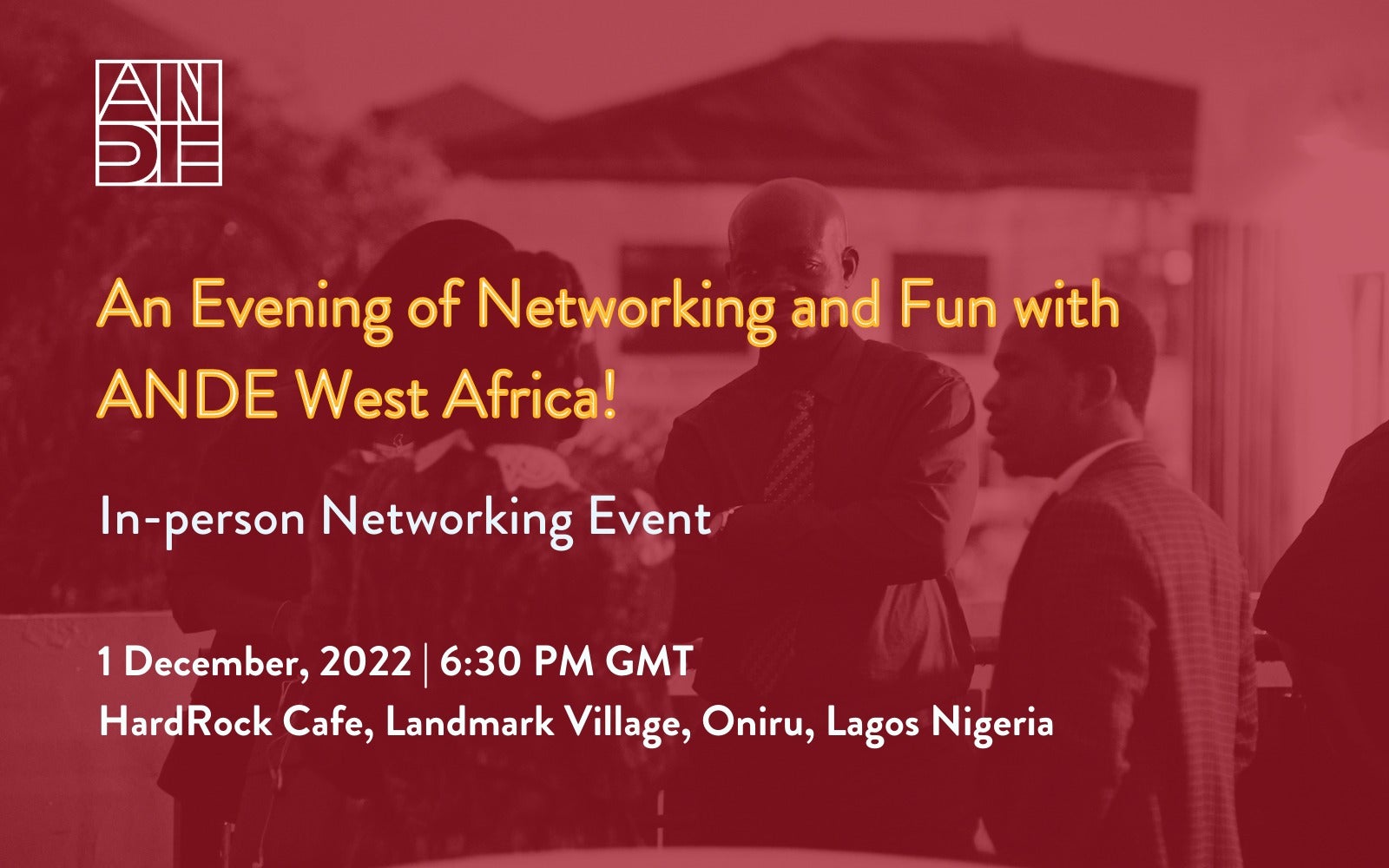 An Evening of Networking and Fun with ANDE West Africa - ANDE